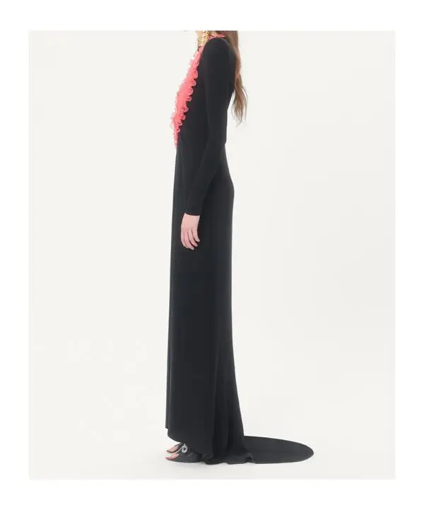 Valentino Garavani Embroidered Cady Couture Gown
