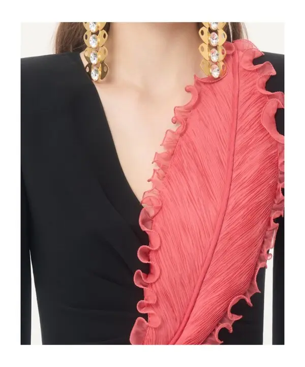 Valentino Garavani Embroidered Cady Couture Gown