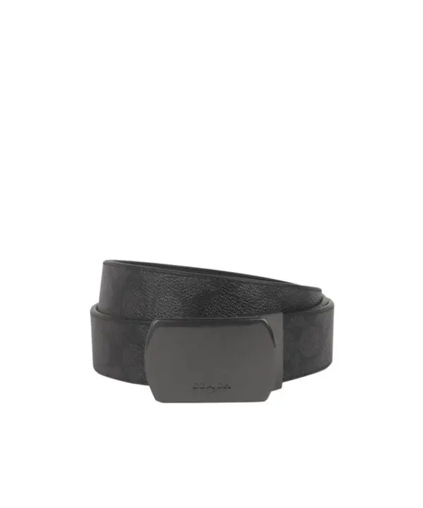 COACH Monogram Buckle Belt