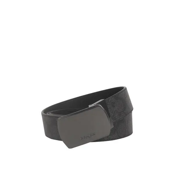 COACH Monogram Buckle Belt