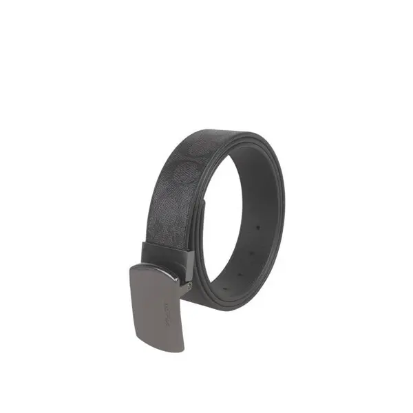 COACH Monogram Buckle Belt