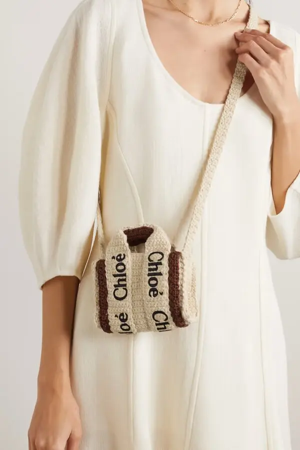 Chloé Woody Mini Tote Bag