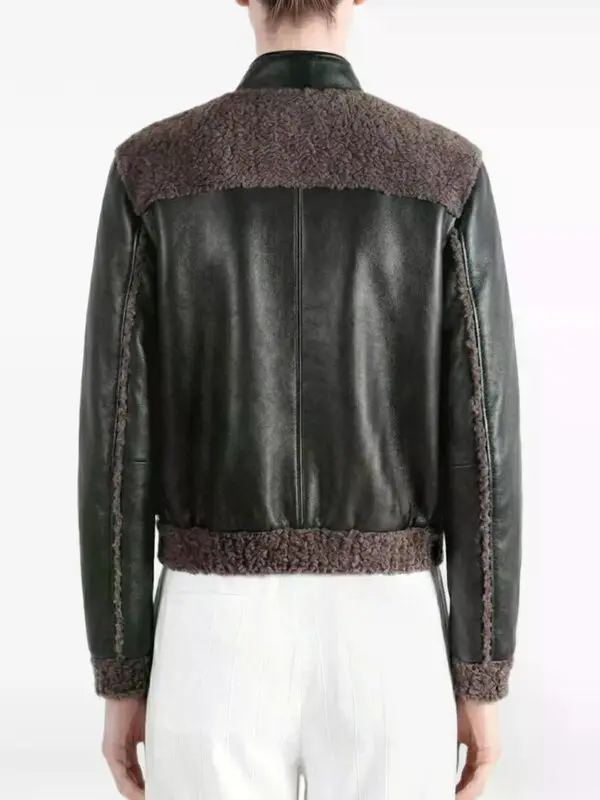 KIKO KOSTADINOV Fleece-panelled Zip-up Jacket