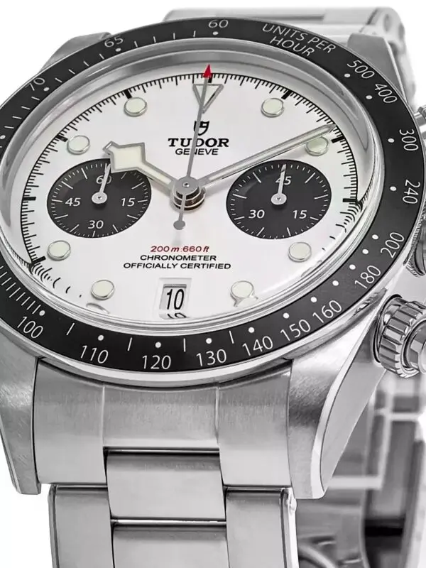 TUDOR Black Bay Chrono 41mm Watch - White