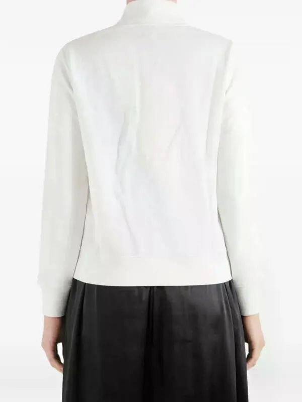 Tommy Hilfiger Quarter-zip Logo-embroidered Sweater