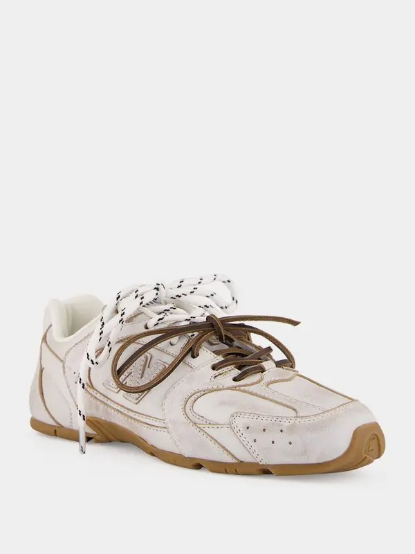 Miu Miu X New Balance 530 Sl Sneakers - White