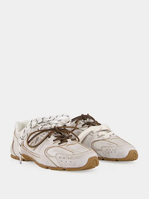 Miu Miu X New Balance 530 Sl Sneakers - White