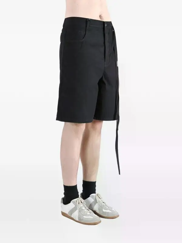 ANN DEMEULEMEESTER Wide-leg Bermuda Shorts