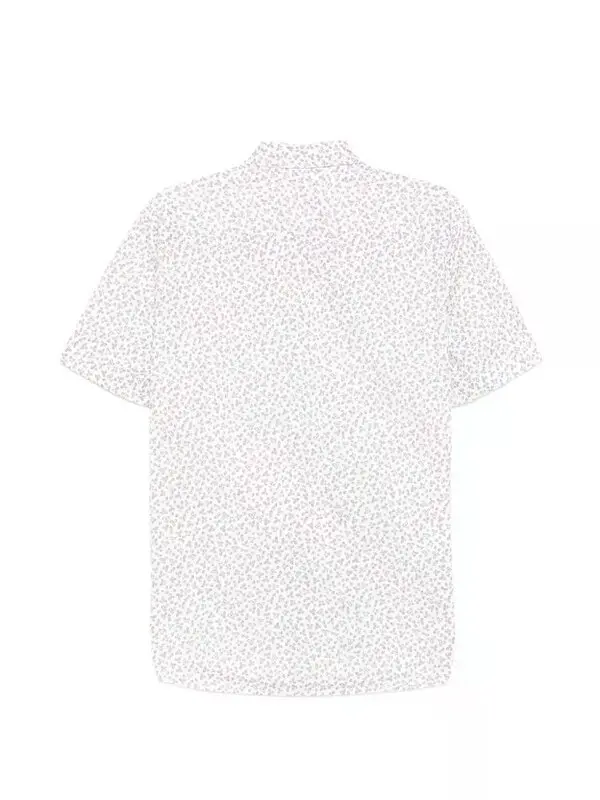 BOSS Floral-print Short-sleeve Shirt