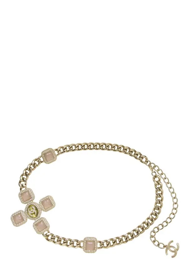 Chanel Gold Gripoix Chain Belt - Multi