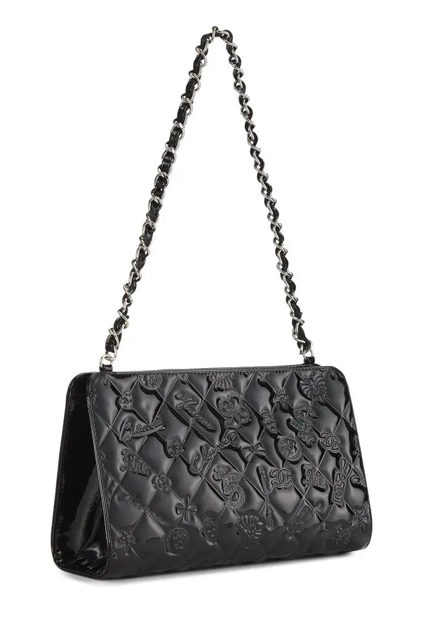 Chanel Patent Leather Lucky Charms Shoulder Bag