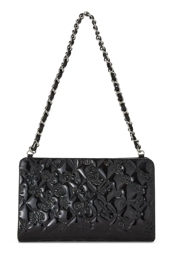 Chanel Patent Leather Lucky Charms Shoulder Bag