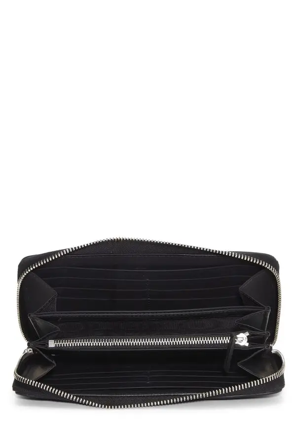 Gucci Rubberized Ssima Zip Around Wallet
