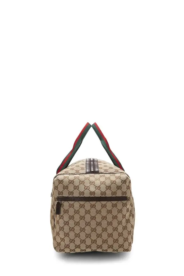 Gucci Original Gg Web Duffle Bag
