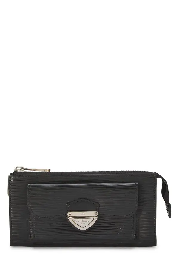 LOUIS VUITTON Epi Astrid Wallet - Black