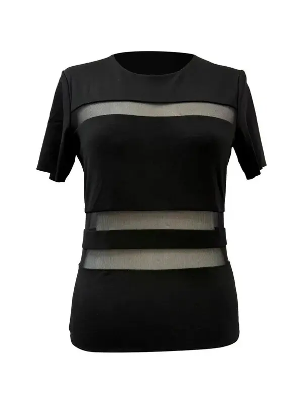 ALEXANDER WANG Mesh-accent T-shirt