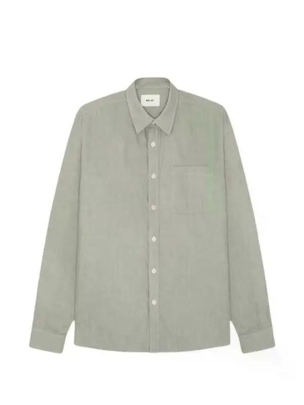 Nn07 Deon Chest-pocket Long-sleeve Shirt