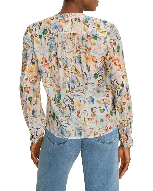 NIC+ZOE Pressed Flowers Femme Shirt
