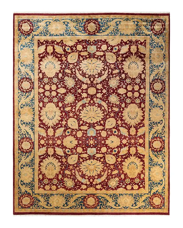 Bloomingdale'S Mogul M1405 Area Rug, 9'1 X 11'10 - Red