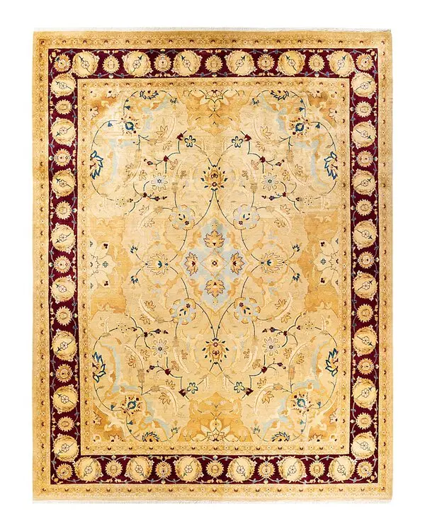 Bloomingdale'S Mogul M1422 Area Rug, 9'2 X 12 - Yellow