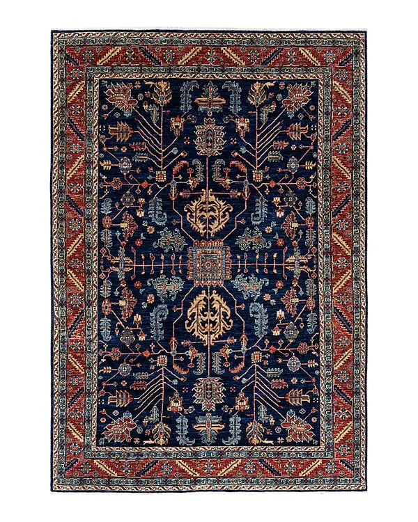 Bloomingdale'S Serapi M1982 Area Rug, 6'1 X 8'10 - Blue