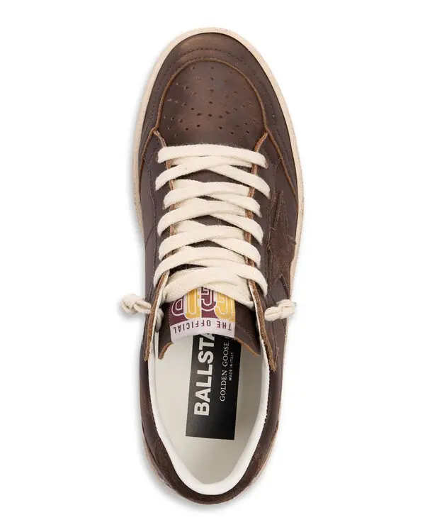 GOLDEN GOOSE Ballstar Sneakers - Brown