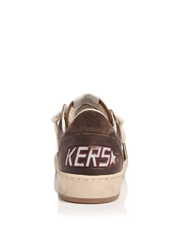 GOLDEN GOOSE Ballstar Sneakers - Brown