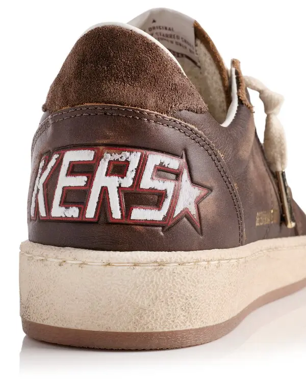 GOLDEN GOOSE Ballstar Sneakers - Brown