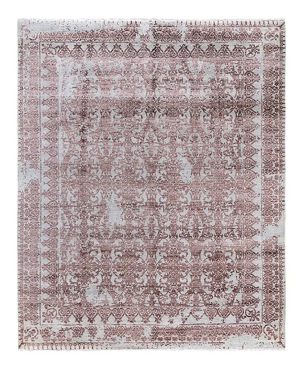 Bloomingdale'S Indo Ikat M8681 Area Rug, 8'1 X 10 - Gray