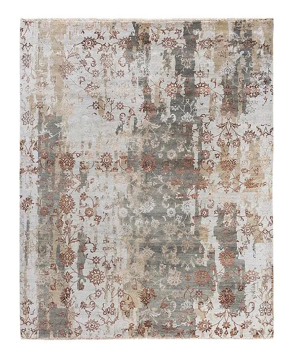 Bloomingdale'S Indo Ikat M6901 Area Rug, 8'1 X 10 - Brown