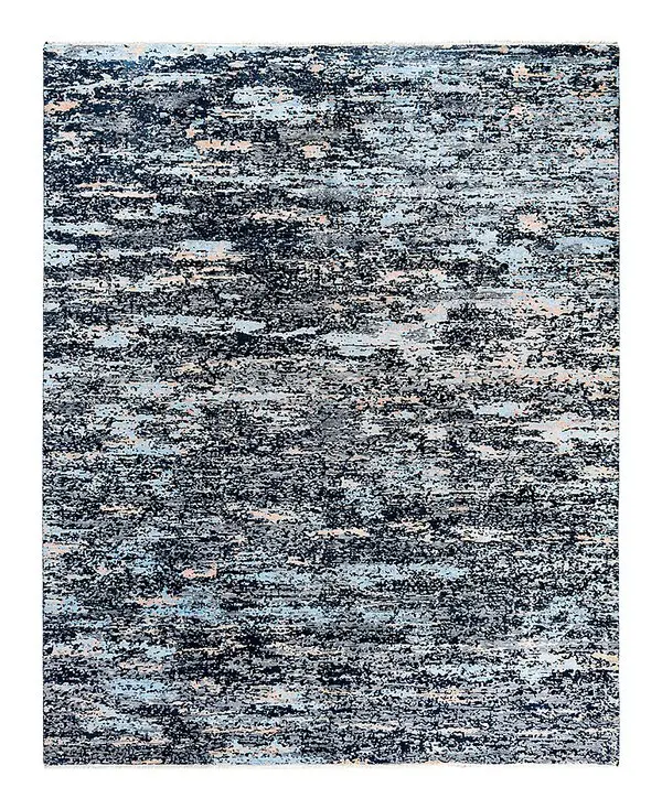 Bloomingdale'S Indo Ikat M7259 Area Rug, 8'2 X 10 - Black