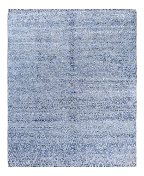 Bloomingdale'S Indo Modern M8357 Area Rug, 8'1 X 9'8 - Gray