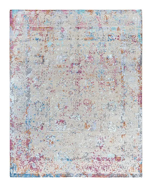 Bloomingdale'S Indo Ikat M8408 Area Rug, 8'1 X 10'1 - Brown
