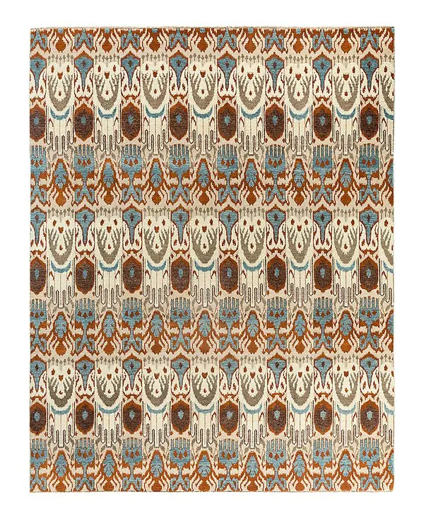 Bloomingdale'S Indo Ikat M5996 Area Rug, 8'3 X 10'5 - Brown
