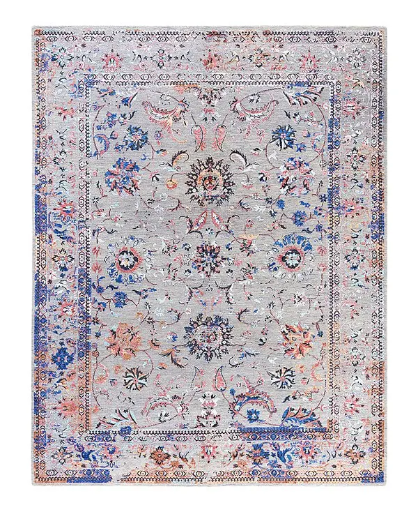 Bloomingdale'S Indo Ikat M7993 Area Rug, 8' X 10'4 - Gray