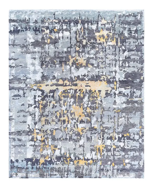 Bloomingdale'S Indo Modern M7358 Area Rug, 8'3 X 10 - Gray