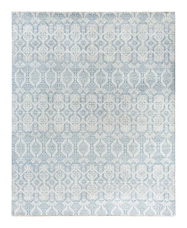 Bloomingdale'S Indo Ikat M7497 Area Rug, 8'2 X 10'2 - Gray