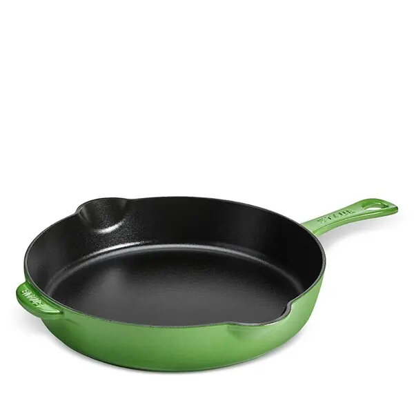 STAUB Cast Iron 11 Traditional Skillet - Pistachio