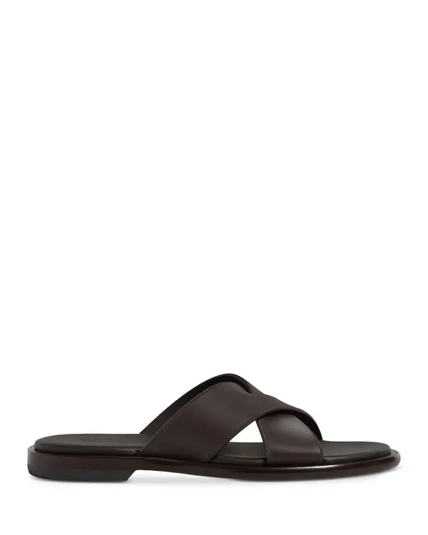 Zegna Leather Sandals