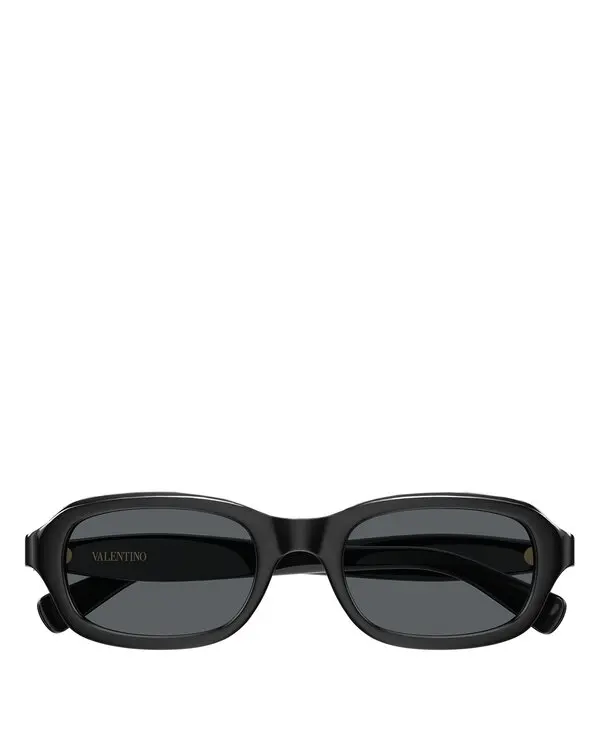 Valentino Garavani Rectangular Sunglasses, 51mm