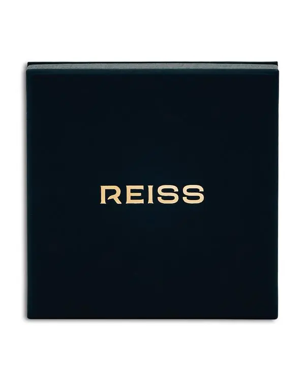 REISS Tara Twisted Hoop Earrings - Gold