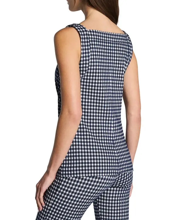 Spanx Ponte Jacquard Square Neck Tank