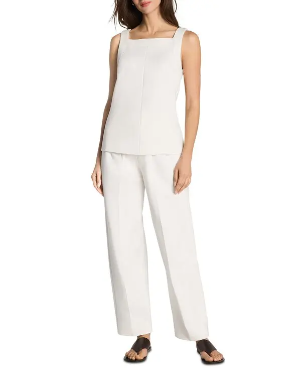 Spanx Ponte Jacquard Square Neck Tank
