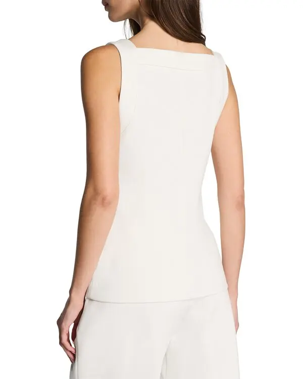 Spanx Ponte Jacquard Square Neck Tank