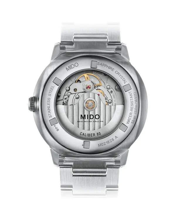 MIDO Commander Big Date Automatic Watch - Silver