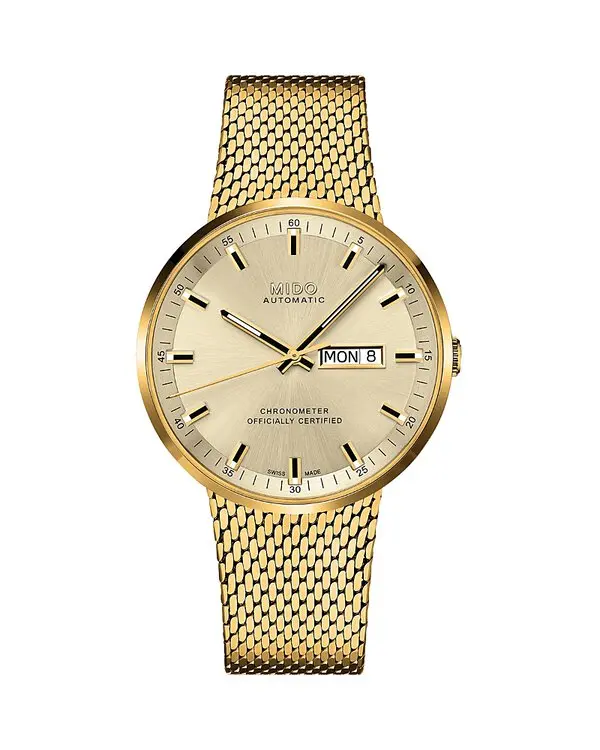 MIDO Commander Icone Watch - Yellow