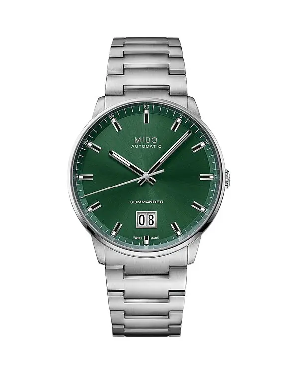 MIDO Commander Big Date Watch, 42mm - Green