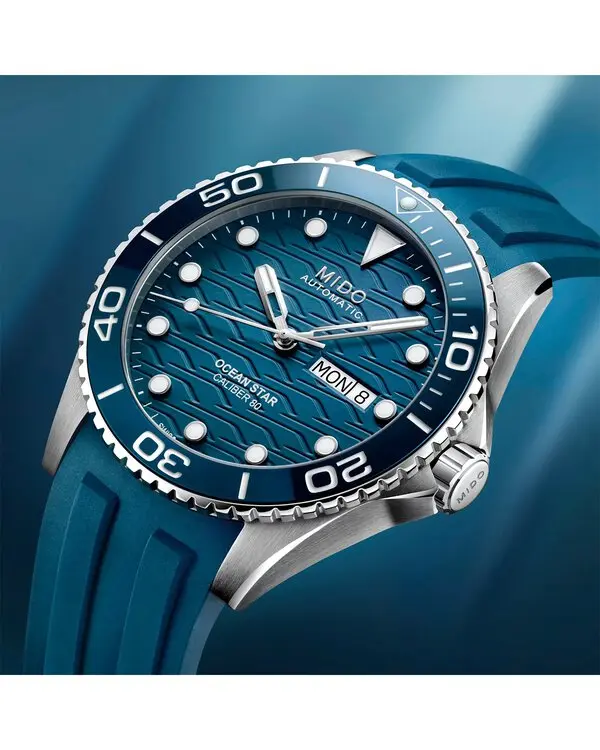 MIDO Ocean Star Automatic Watch - Blue