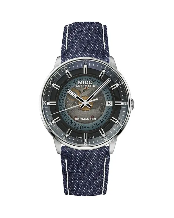 MIDO Commander Automatic Watch - Blue