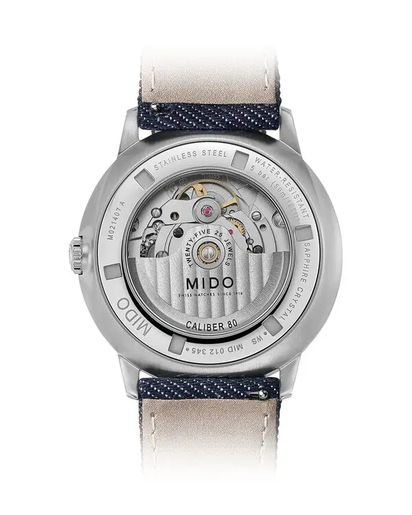 MIDO Commander Automatic Watch - Blue
